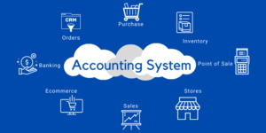 What is accounting system? What are the types of accounting software?